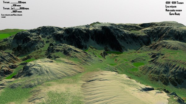 Terrain 3D model - TurboSquid 1262271