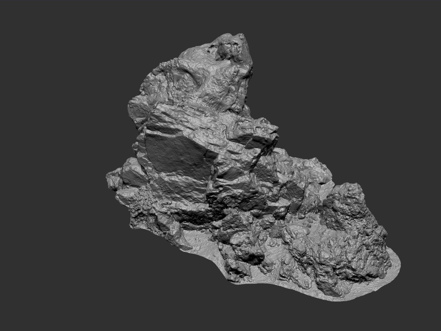 3d Model Madagascar Red Rock 16k