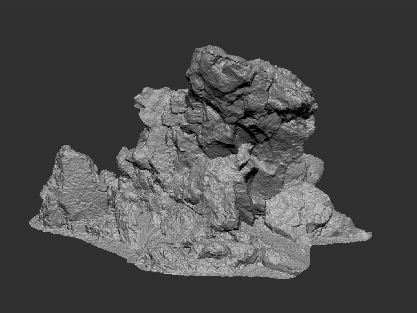 3d Model Madagascar Red Rock 16k