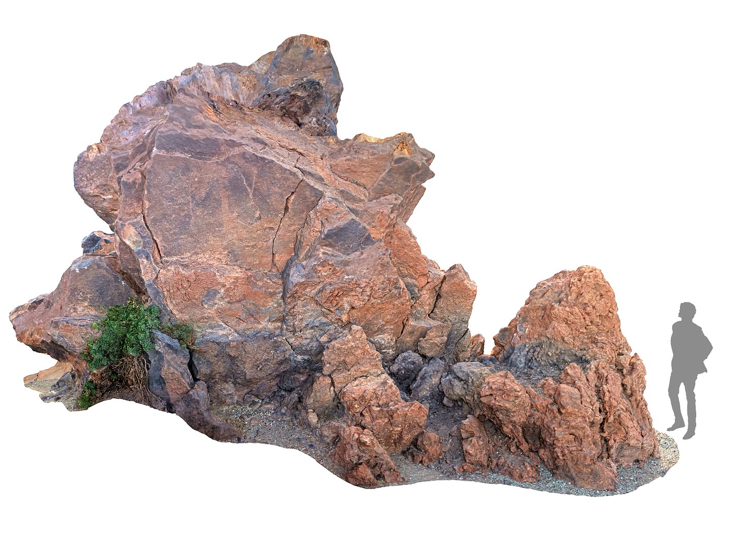 3d Model Madagascar Red Rock 16k