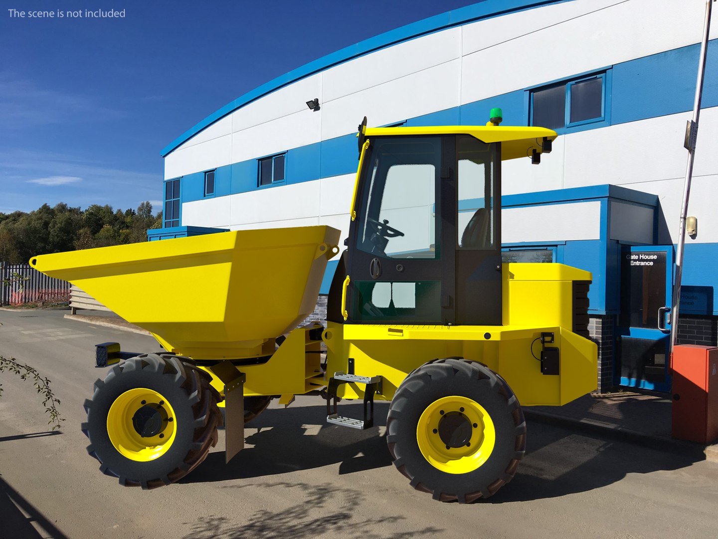 3D Cabbed Dumper Generic Dump Truck - TurboSquid 1495611