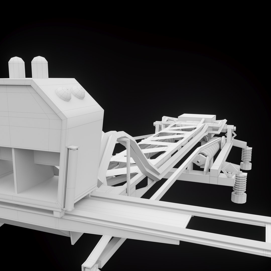 3D Roof-mounted Pantograph Sls Model - TurboSquid 1701469