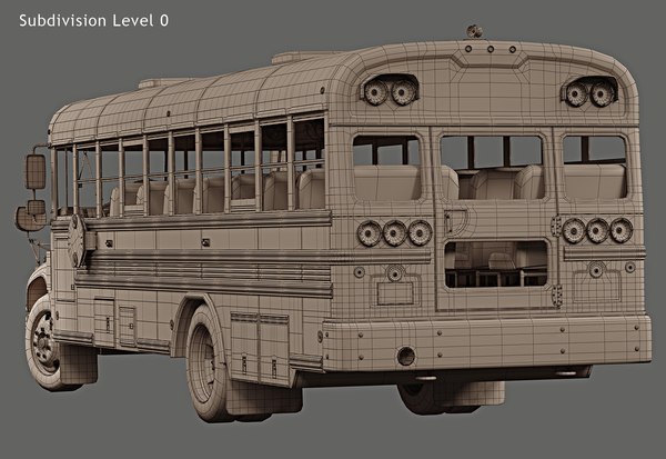 3d 2015 blue bird vision model