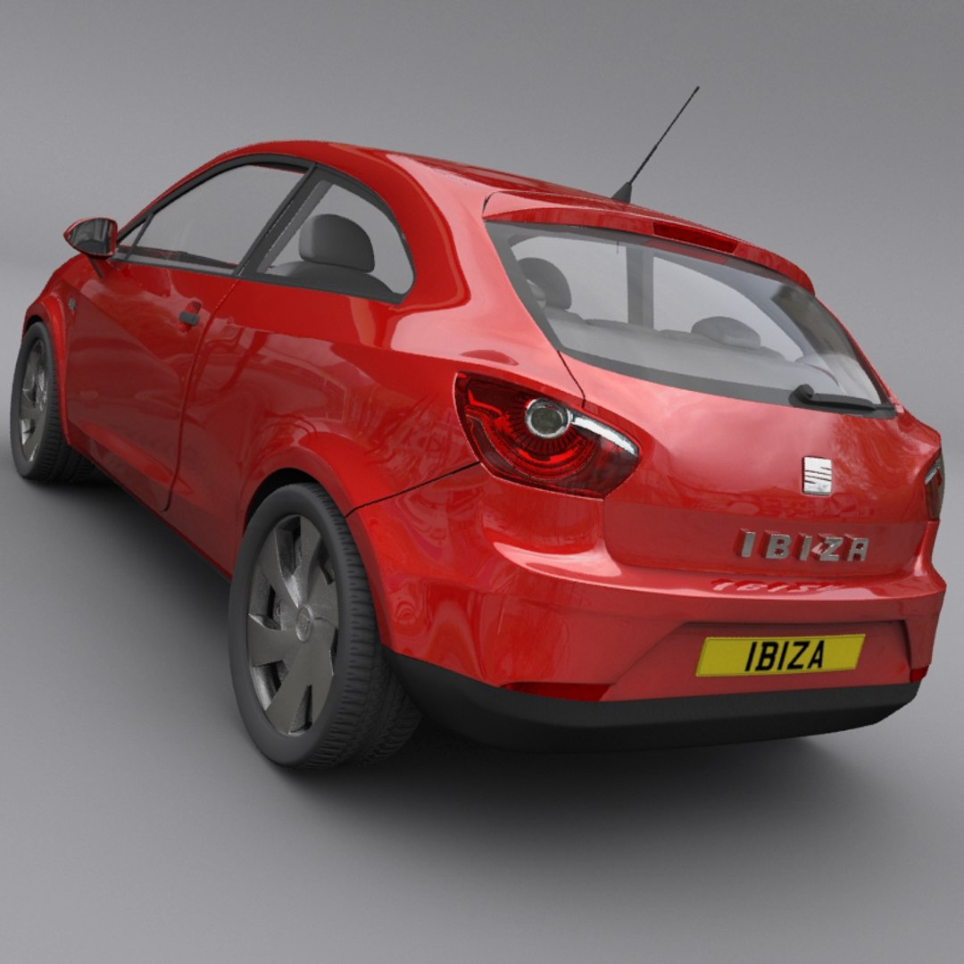 3d Model Seat Ibiza Sc Copa