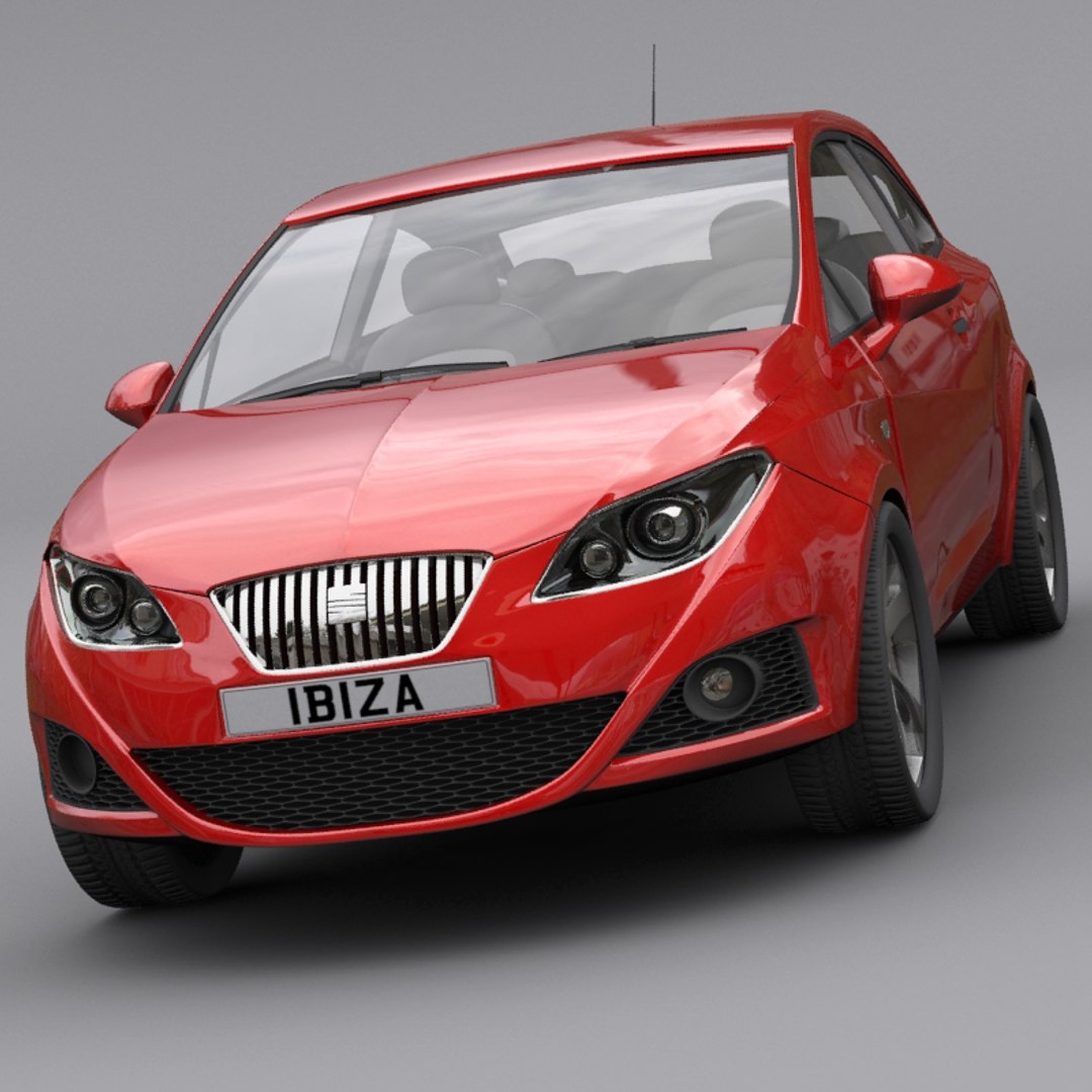 3d model seat ibiza sc copa