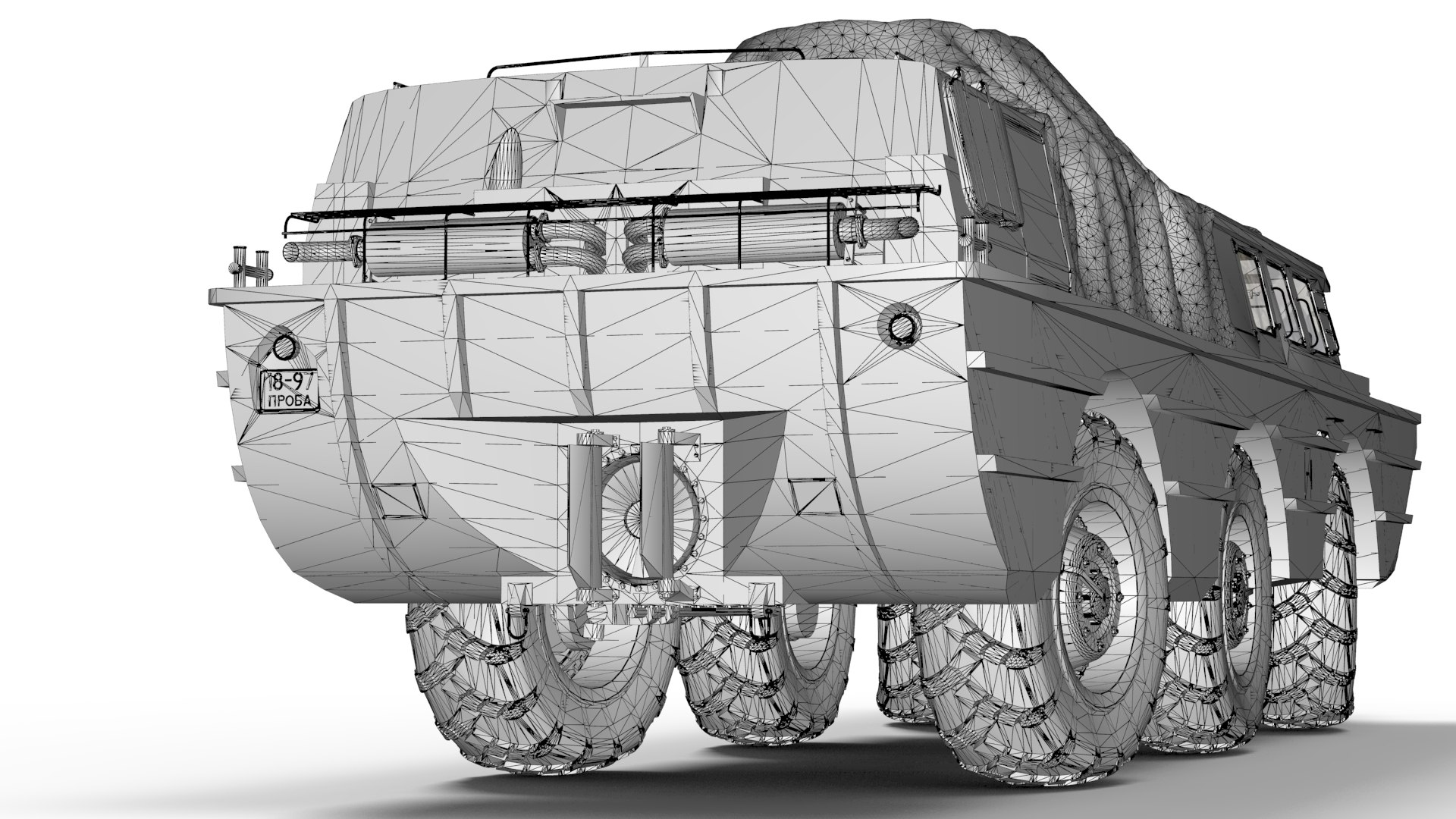 3D Soviet Vehicle 2 Model - TurboSquid 1381760