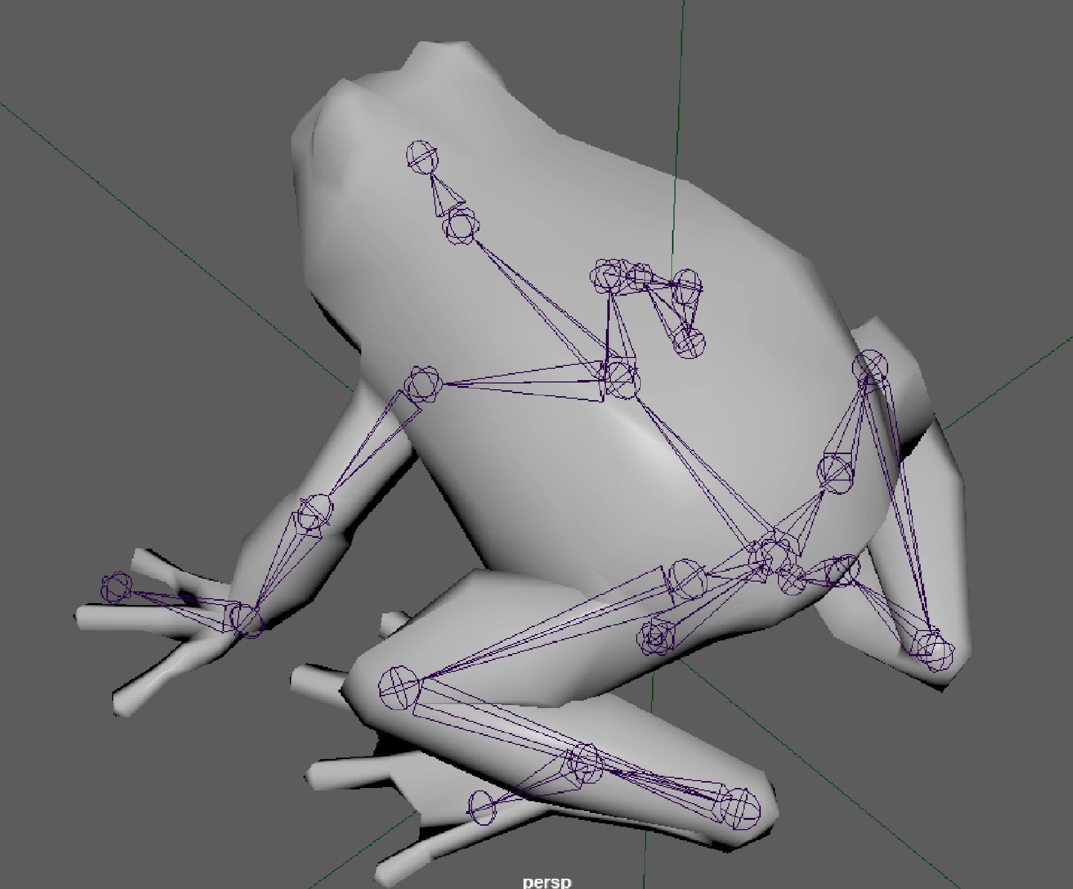 Frog Low poly Rig 3D model - TurboSquid 1885410