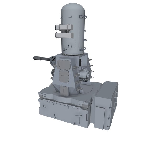 Modello 3D Phalanx CIWS - TurboSquid 1412286