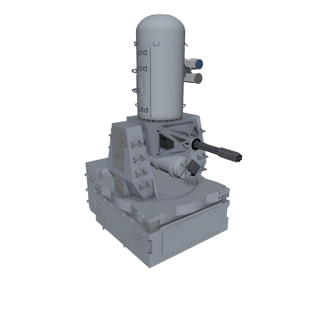 Phalanx Ciws Model - TurboSquid 1412286