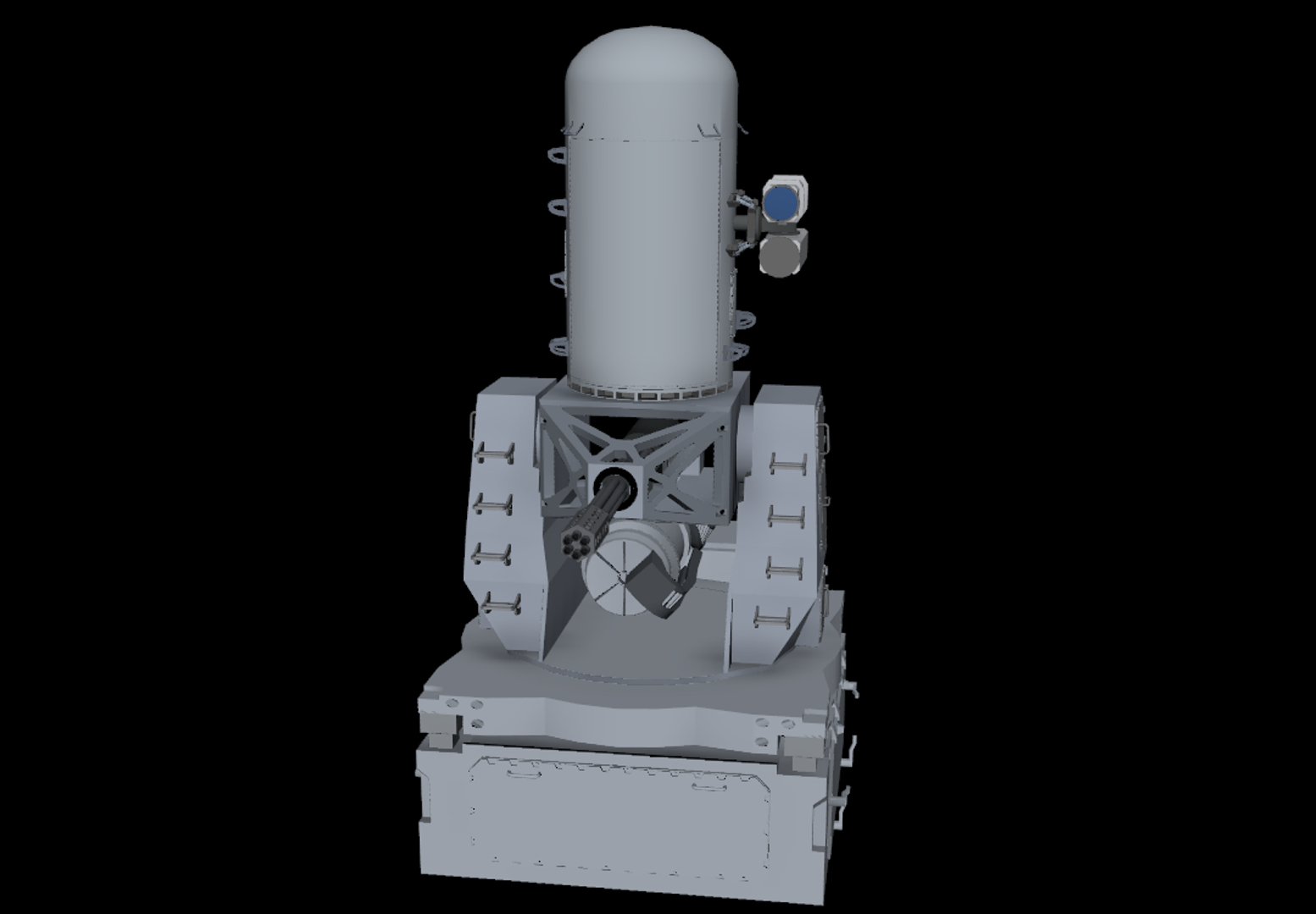 Phalanx Ciws Model - TurboSquid 1412286