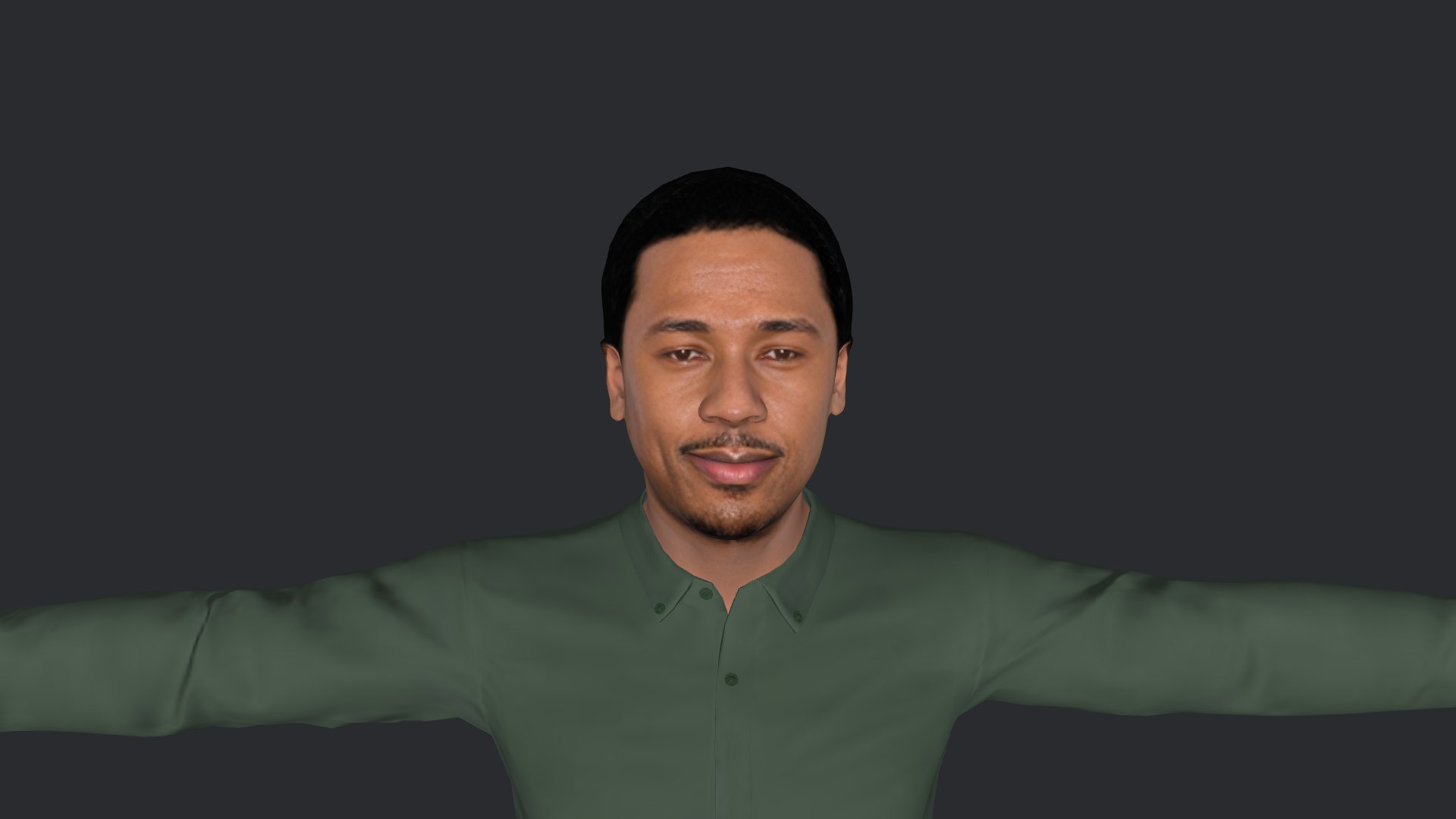 Nick Cannon Hyper Realistic Full Body Fully Rigged 3D Character Model ...