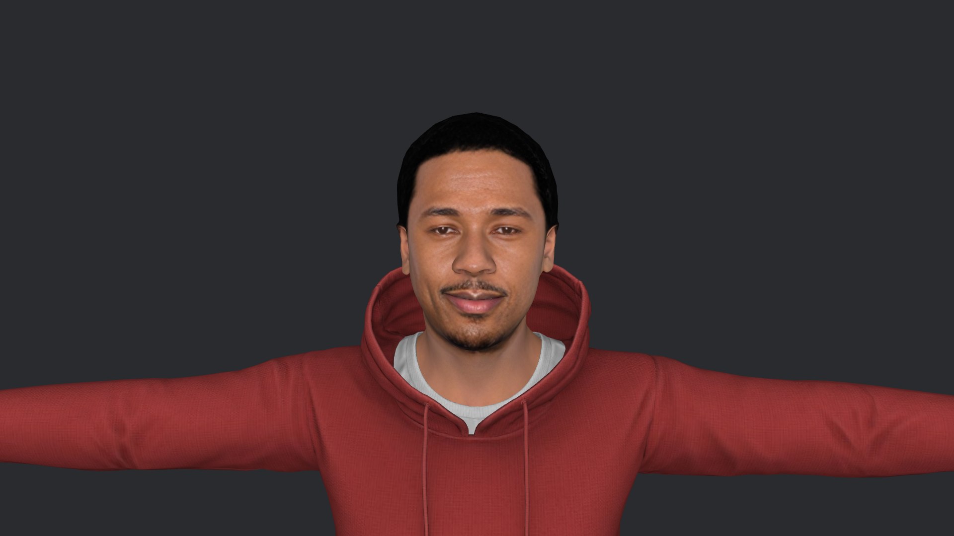 Nick Cannon Hyper Realistic Full Body Fully Rigged 3D Character Model ...