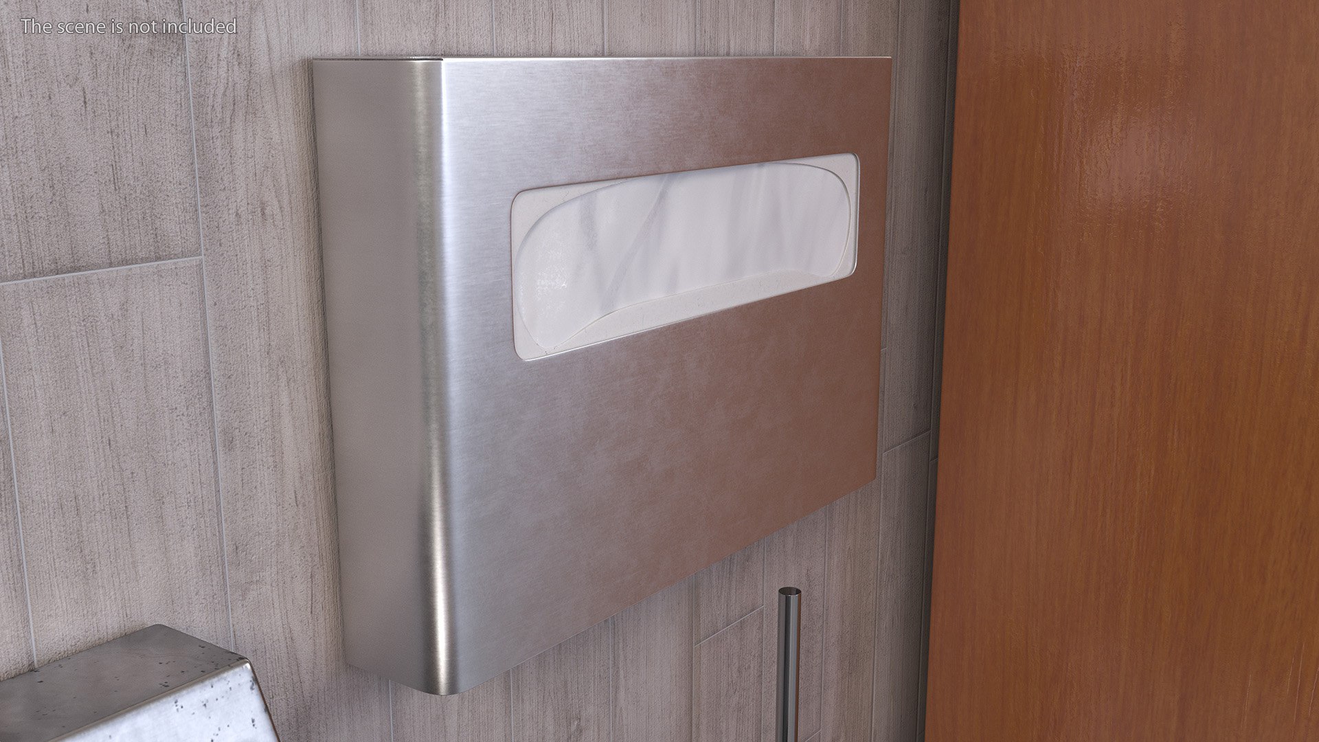 Toilet Seat Cover Dispenser 3D Model - TurboSquid 2081001