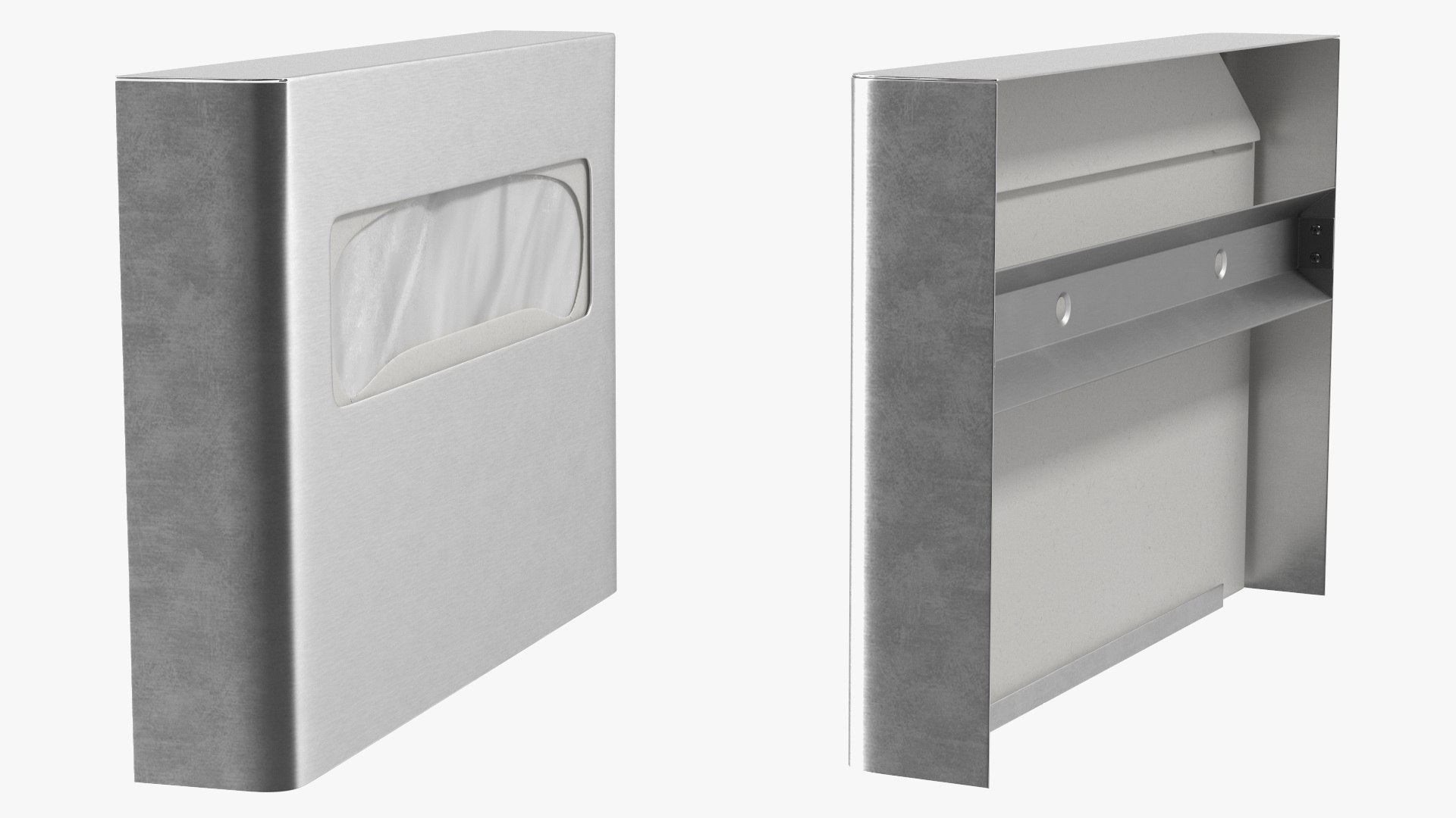 Toilet Seat Cover Dispenser 3D Model - TurboSquid 2081001