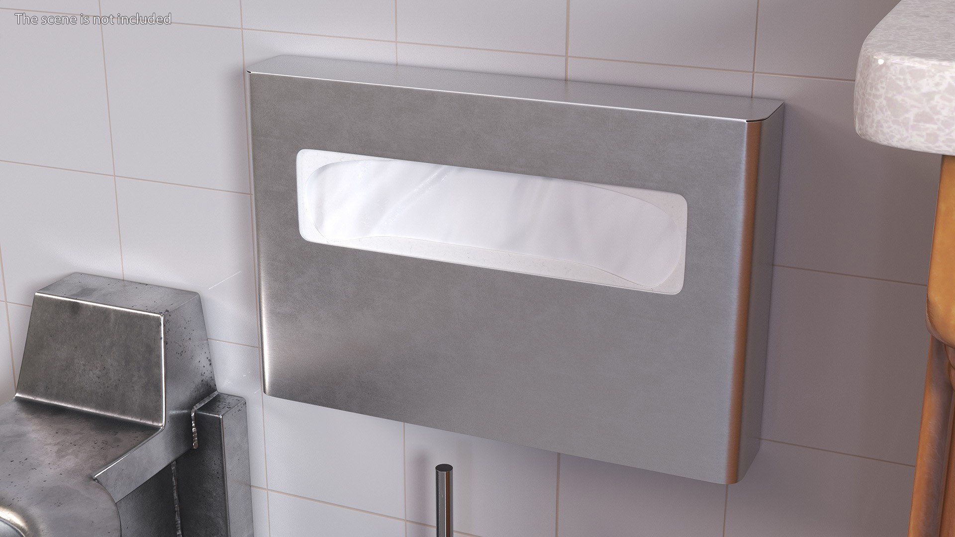 Toilet Seat Cover Dispenser 3D Model - TurboSquid 2081001