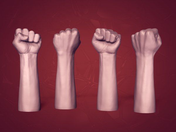 Free STL Hand Models | TurboSquid