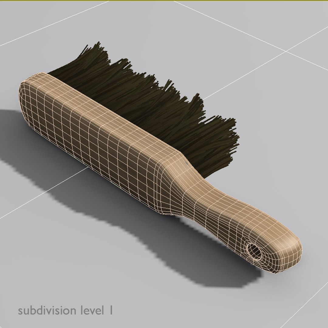 Dusting Brush 3D Model - TurboSquid 1218931