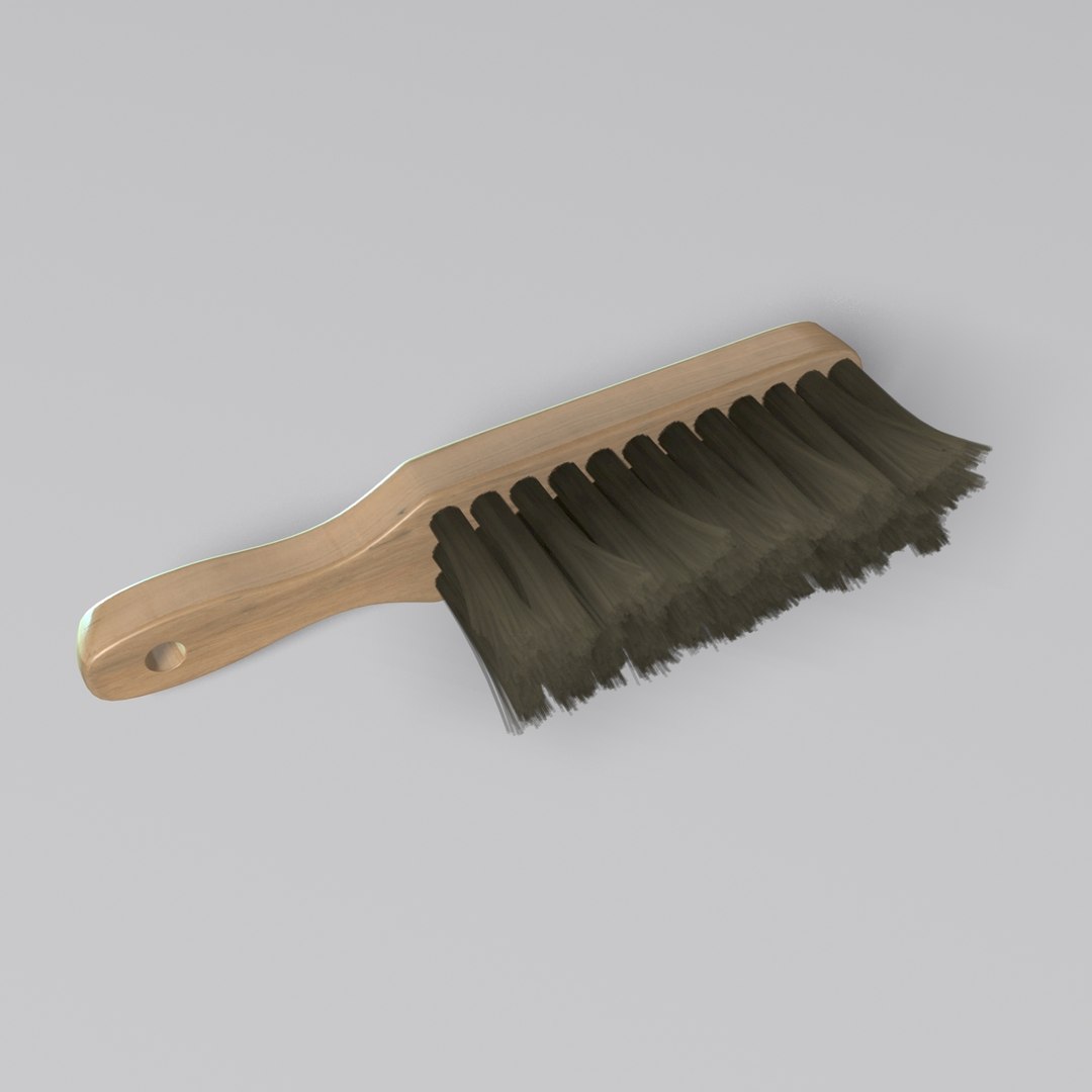 Dusting Brush 3D Model - TurboSquid 1218931