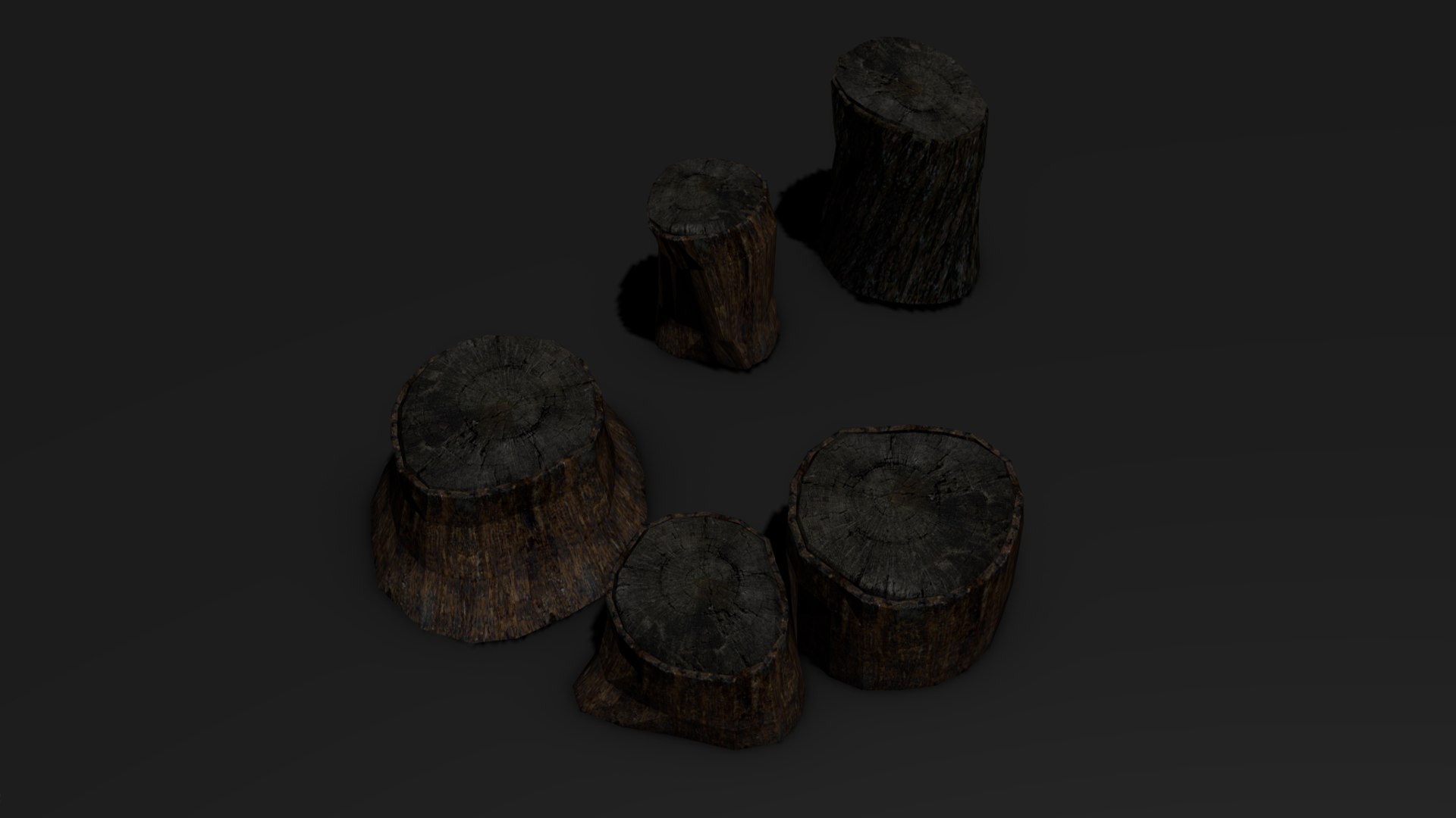 Stump 3D Model - TurboSquid 2138814