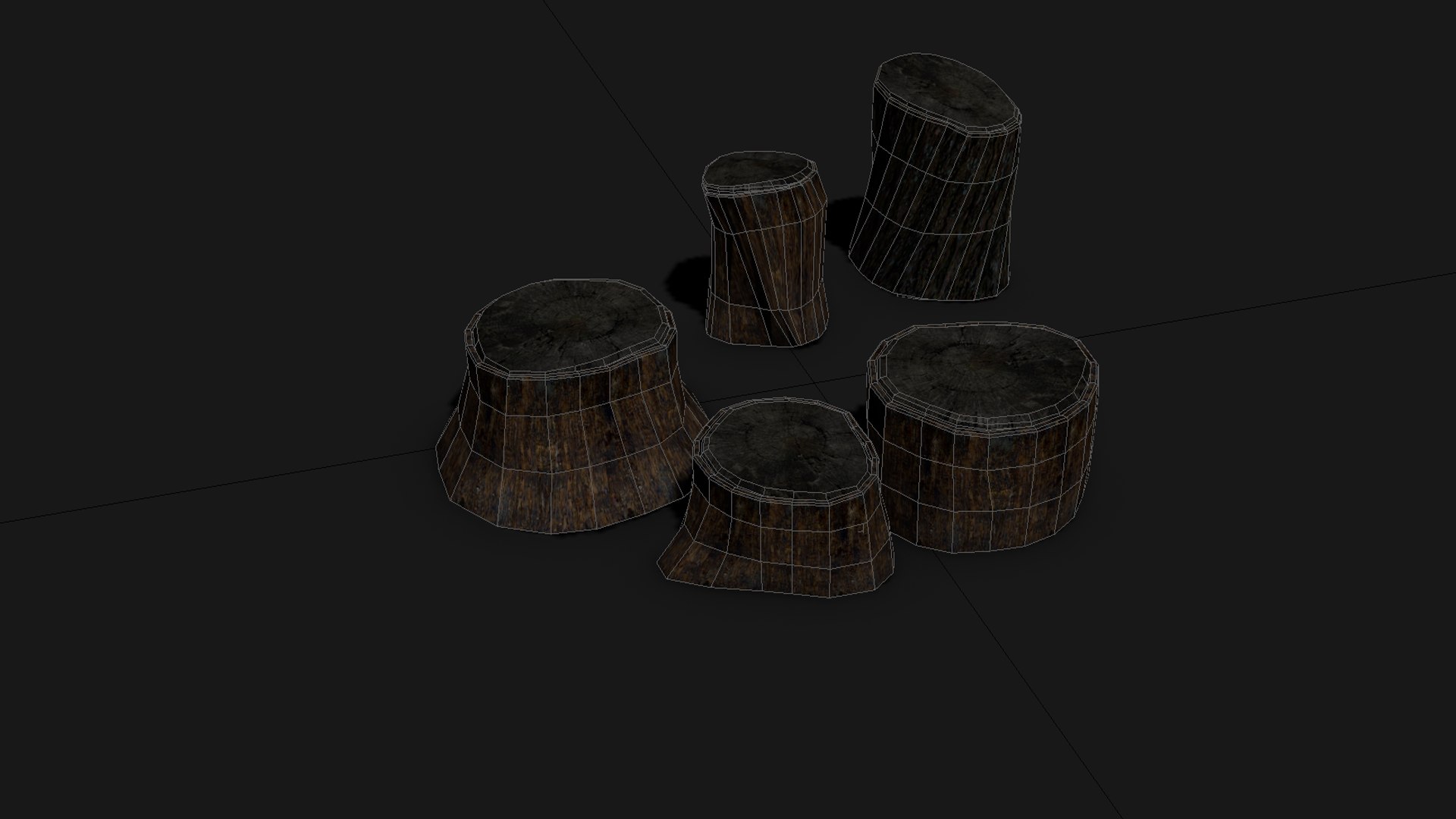 Stump 3D Model - TurboSquid 2138814