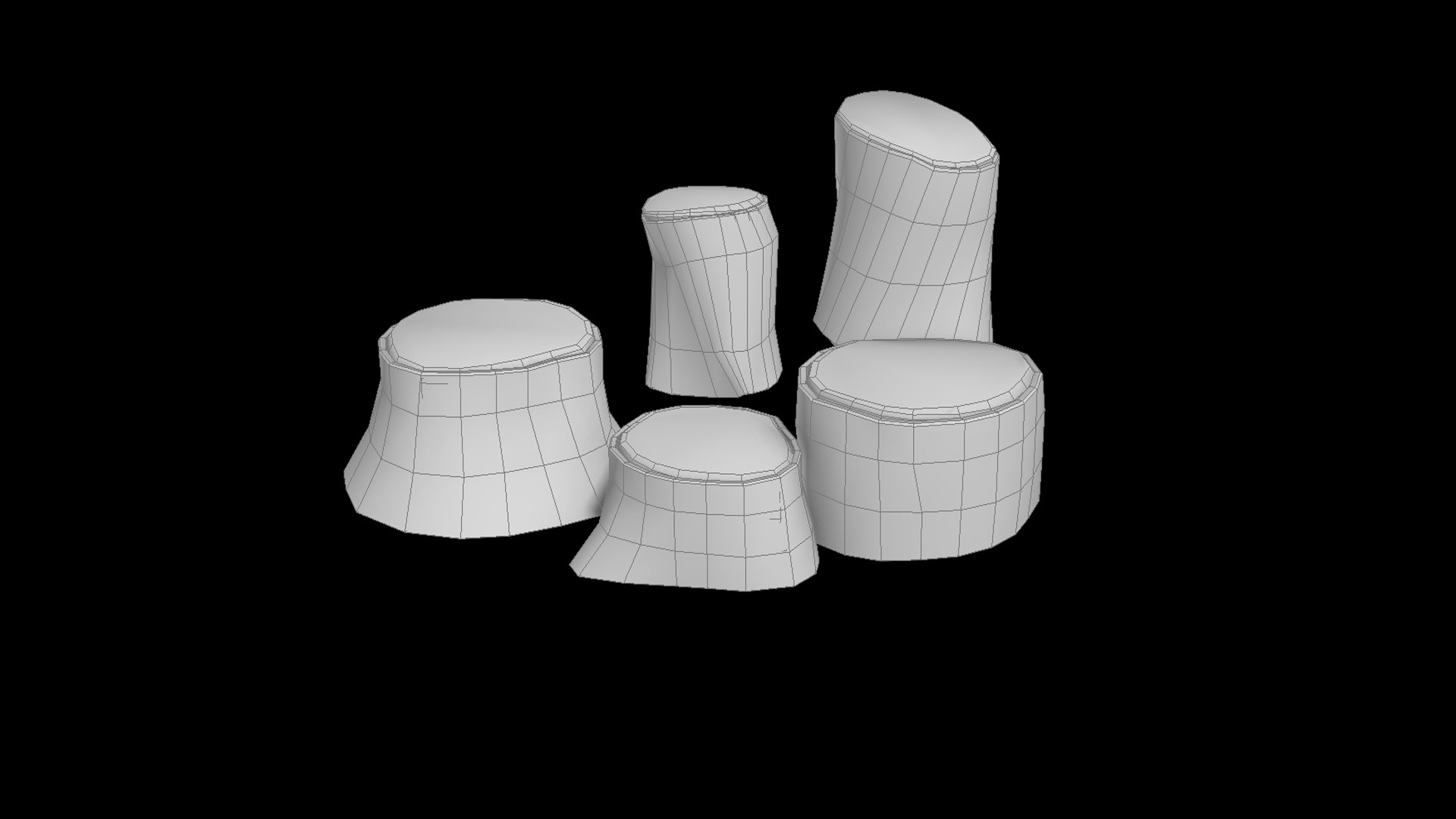 Stump 3D Model - TurboSquid 2138814