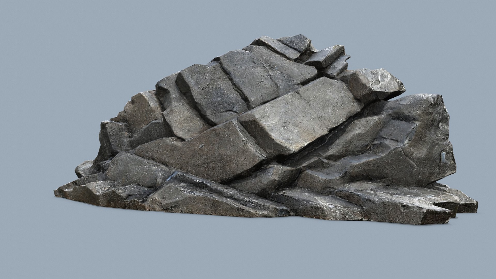 Cliff Rocks Model - TurboSquid 2212978