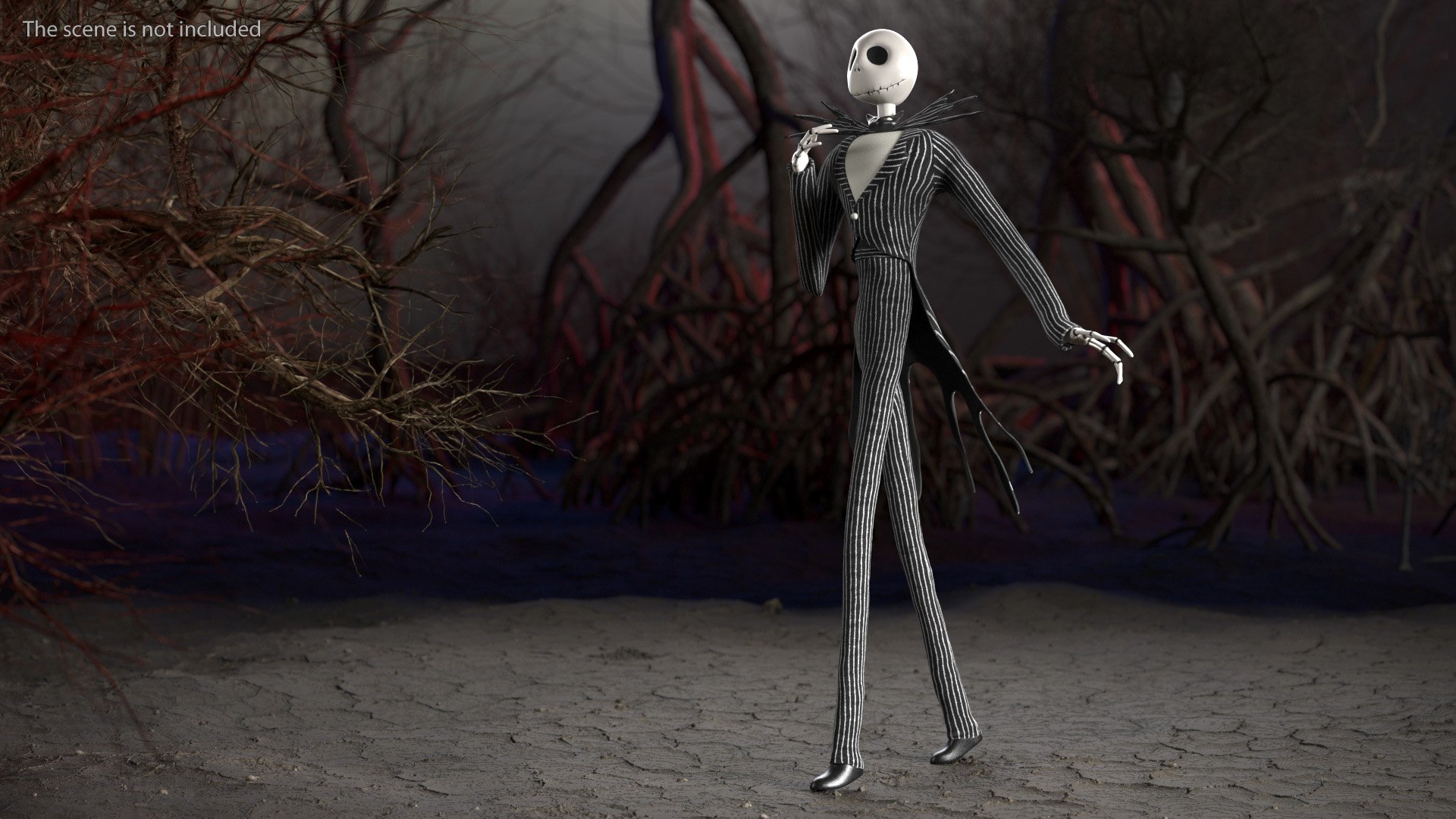 Jack Skellington Character Rigged For Modo 3D Model - TurboSquid 2016323
