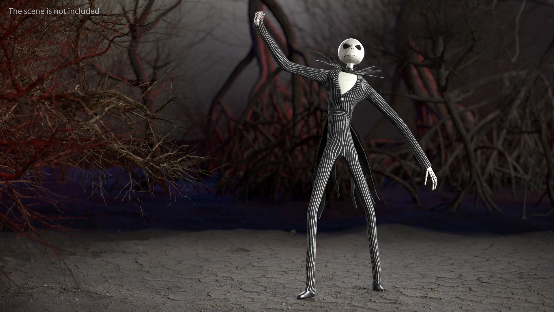 Jack Skellington Character Rigged For Modo 3D Model - TurboSquid 2016323