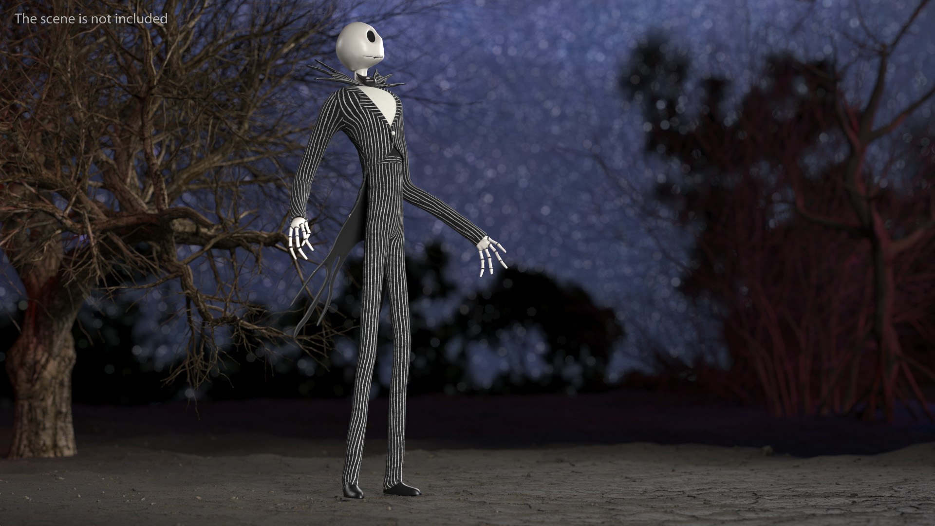 Jack Skellington Character Rigged For Modo 3D Model - TurboSquid 2016323