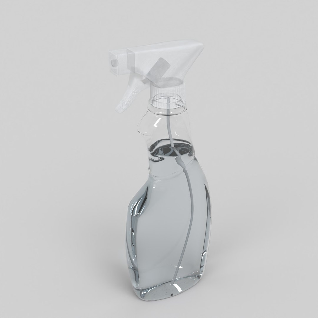 3D Spray Bottle - TurboSquid 2185030