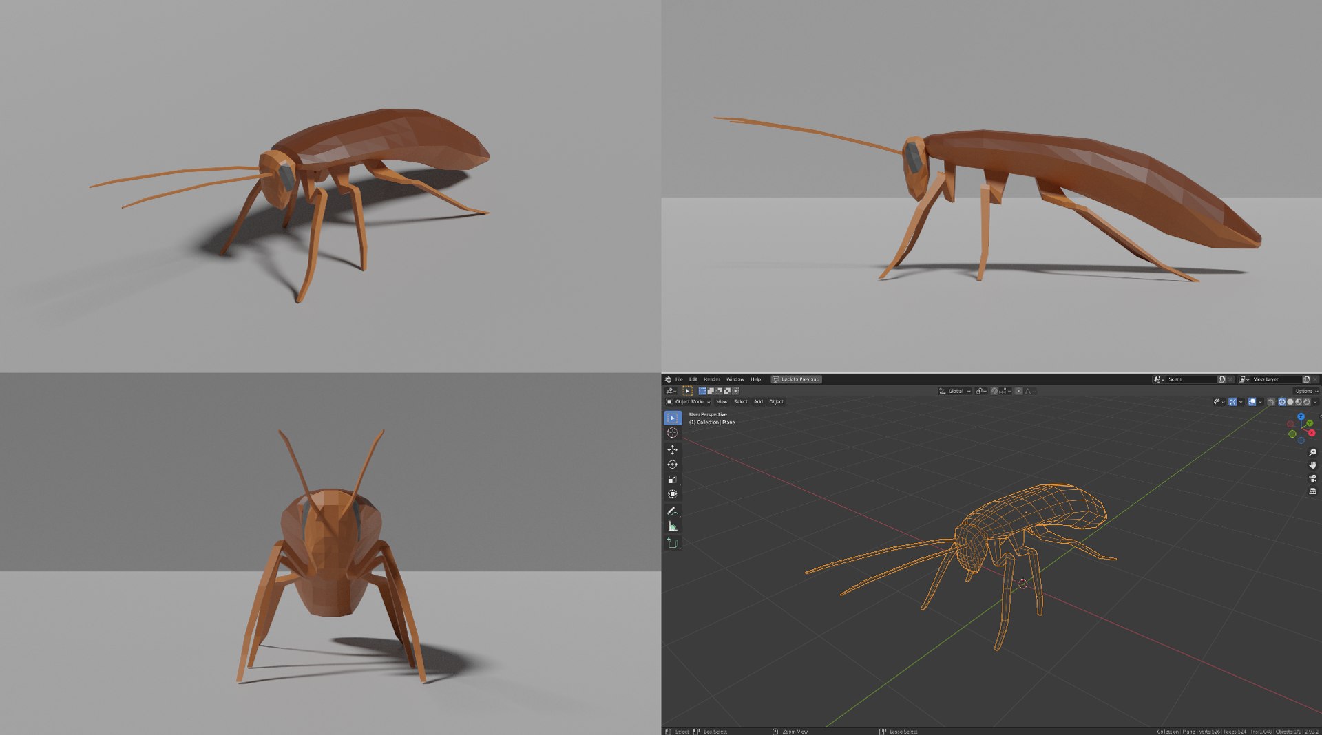 3D Insects Pack Model - TurboSquid 1777254
