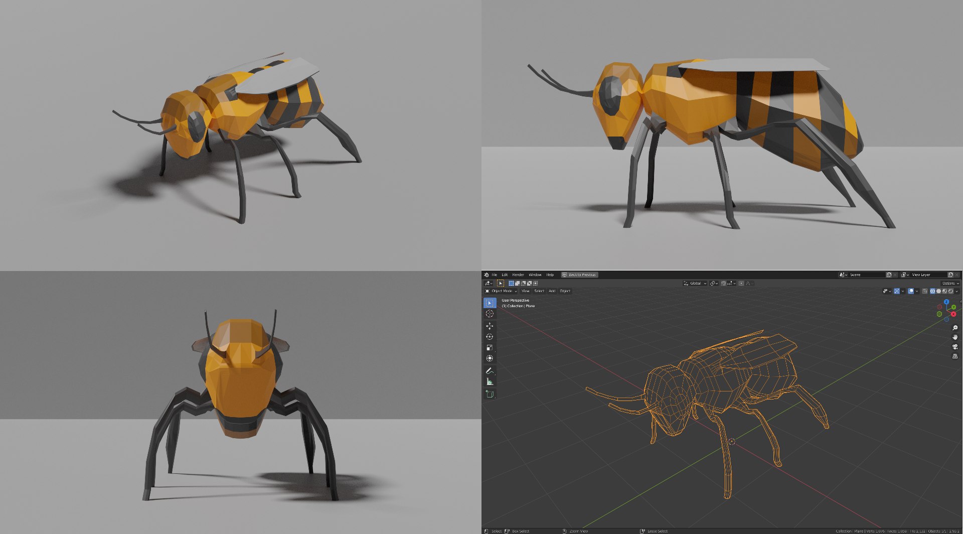 3D Insects Pack Model - TurboSquid 1777254