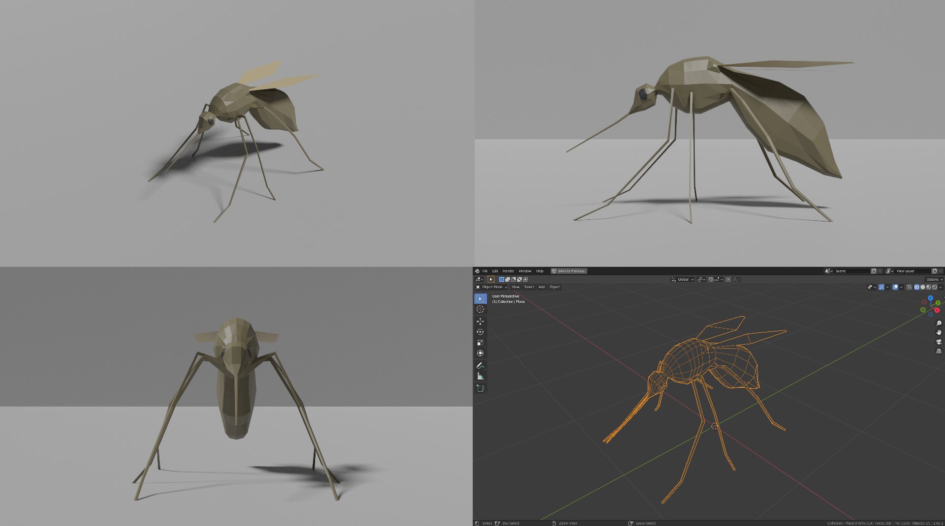3D Insects Pack Model - TurboSquid 1777254