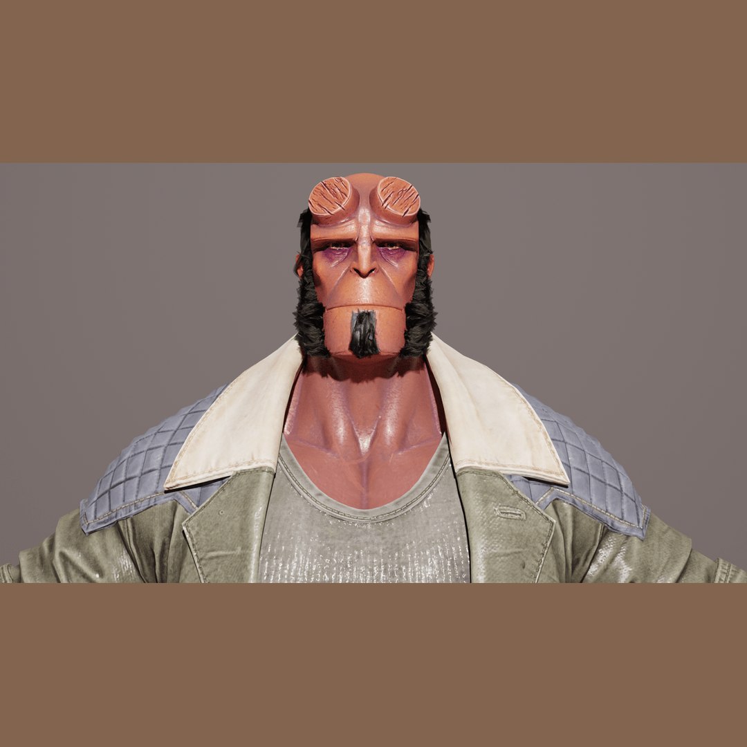 HELLBOY HIGHPOLY 3D 모델 - TurboSquid 1932602