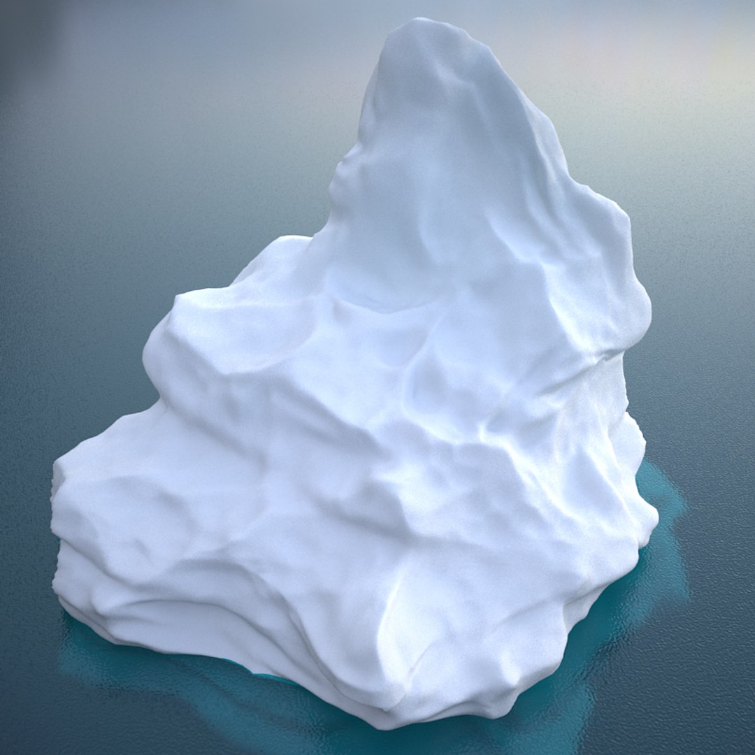 3D Iceberg H V3 Model - TurboSquid 1261913