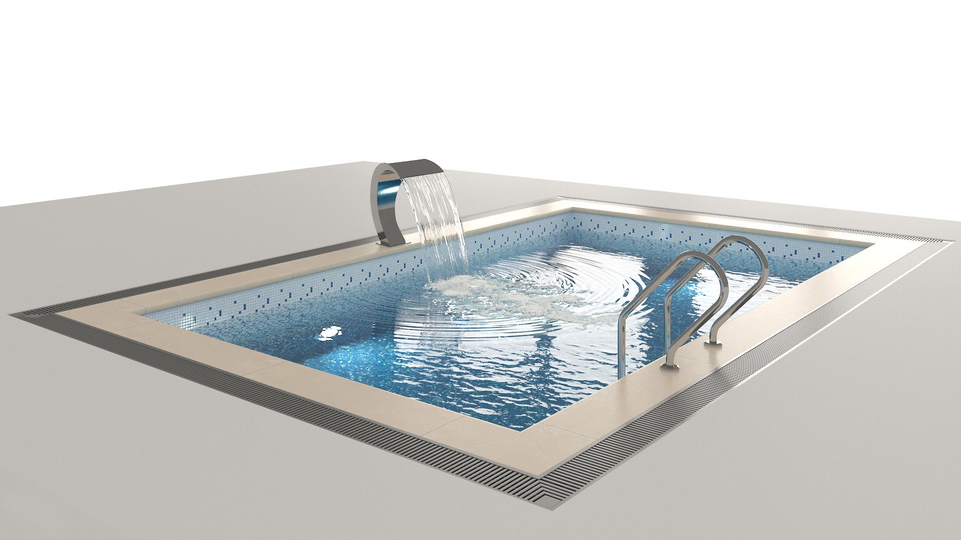 Swimming Pool 3D Model - TurboSquid 1398332