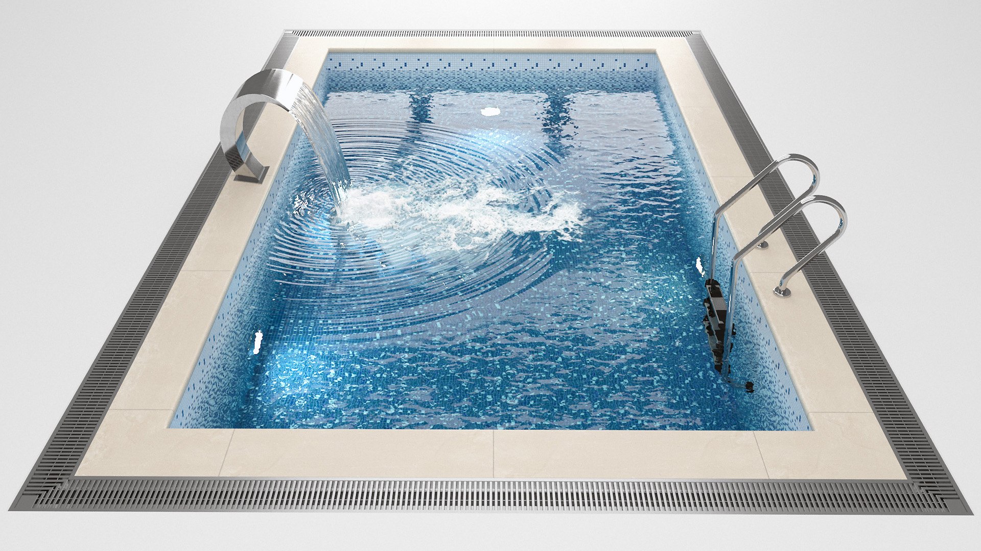 Swimming Pool 3D Model - TurboSquid 1398332