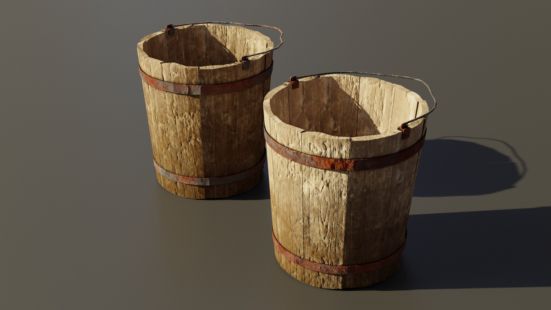 Medieval Bucket Contains 3D - TurboSquid 1386566