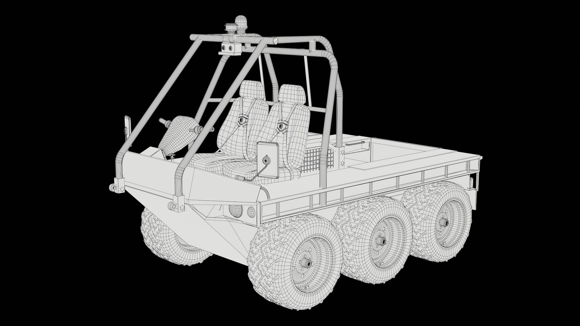ATMP Supacat High Mobility Vehicle - 3 In 1 3D Model - TurboSquid 2450875