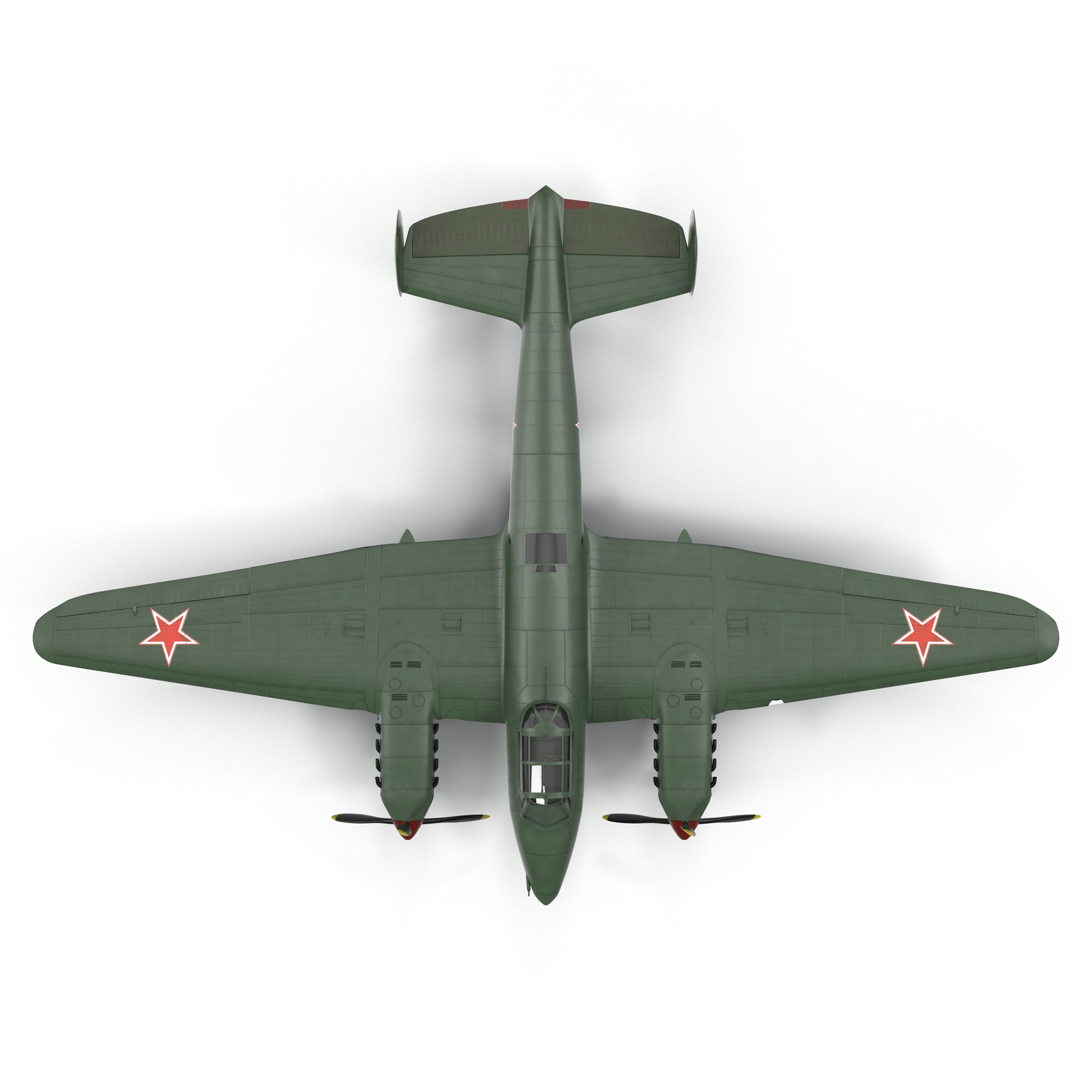 Petlyakov Pe-2 3D 모델 - TurboSquid 1151331
