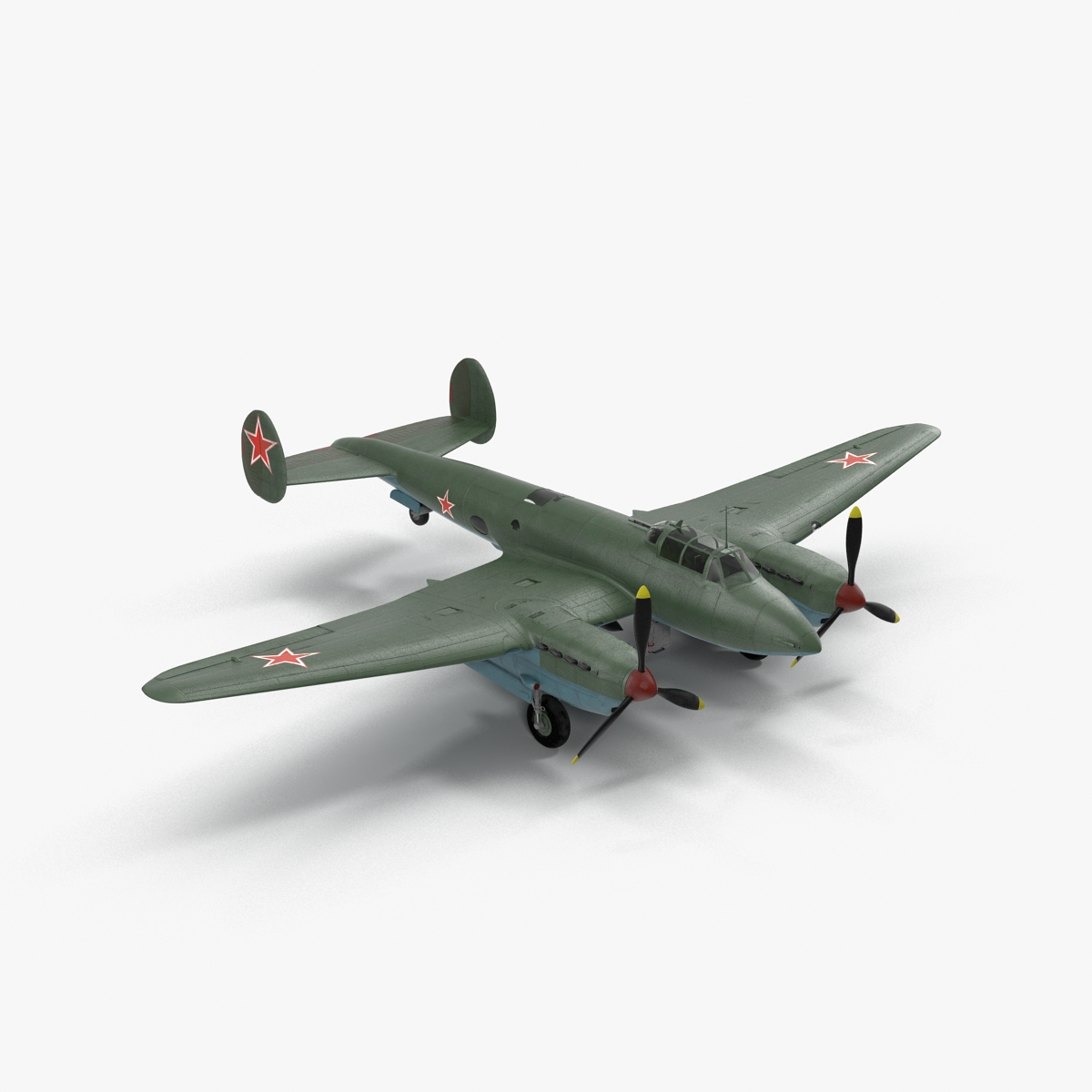 Petlyakov Pe-2 3D 모델 - TurboSquid 1151331