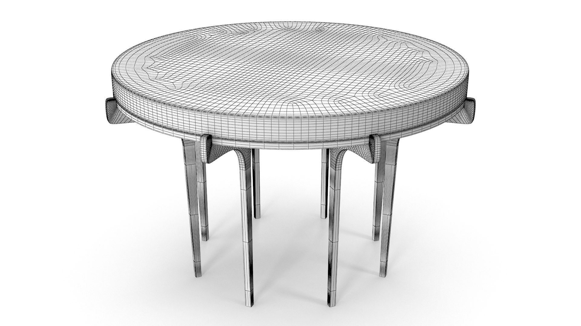 Marble Coffee Table 3D Model - TurboSquid 1513011