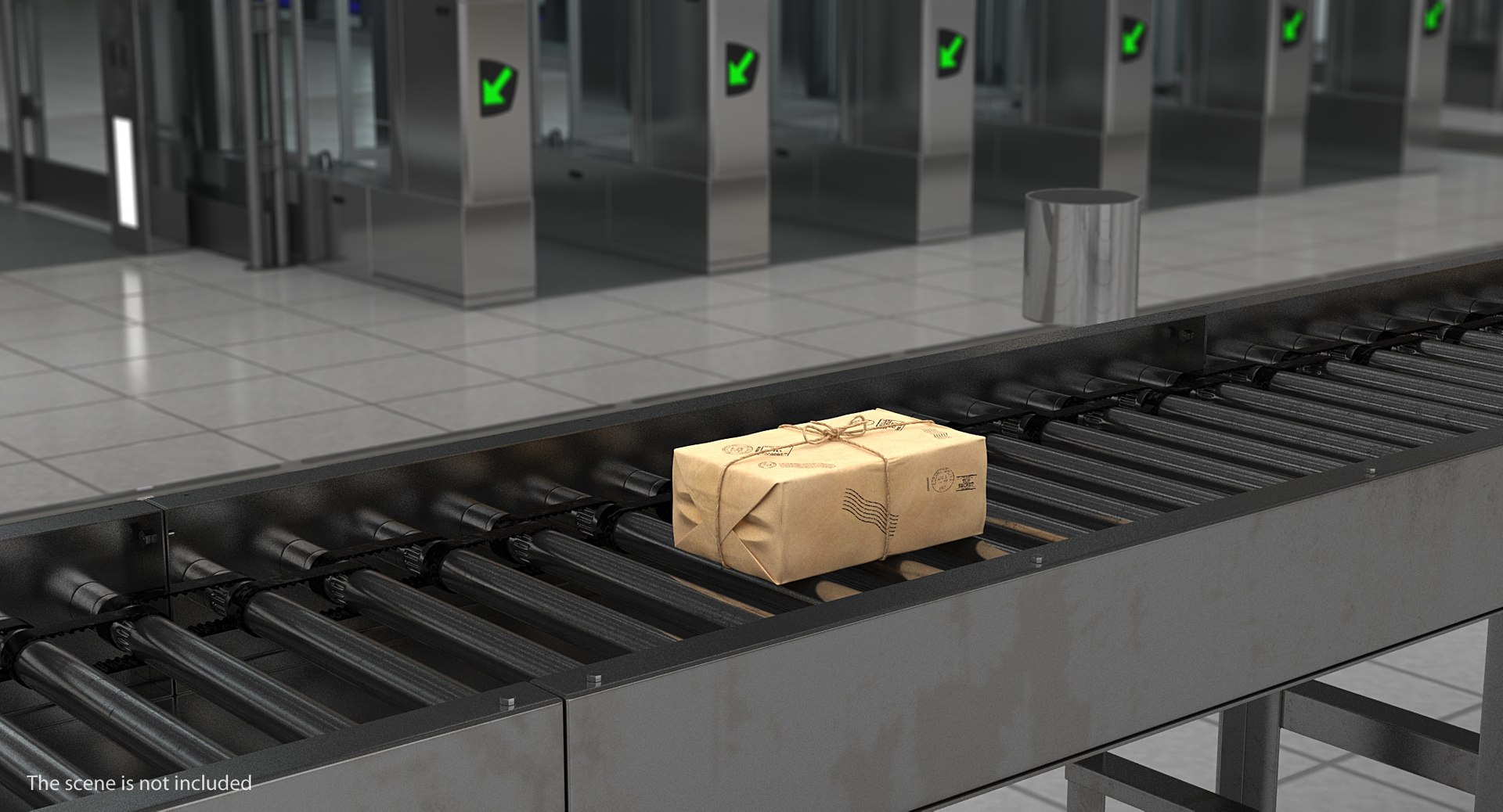 3D Model Paper Mail Packaging Packing - TurboSquid 1416891