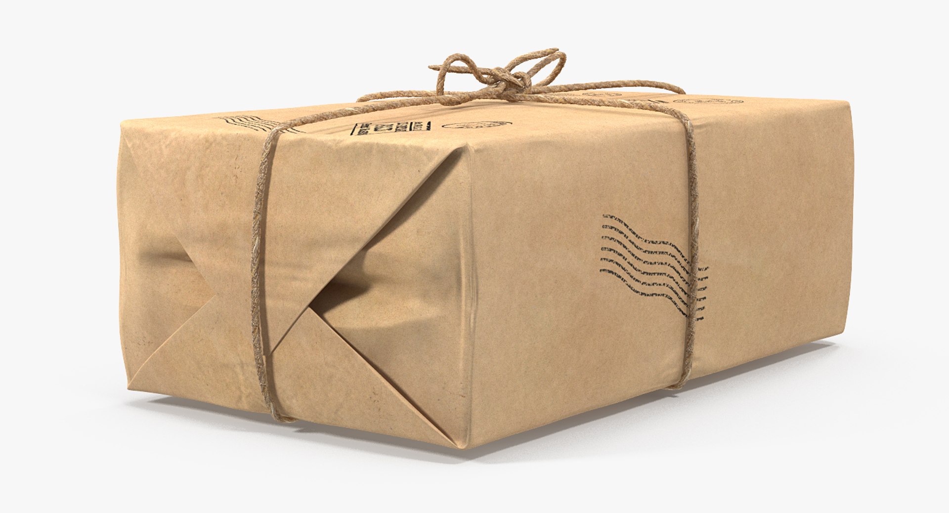 3D model paper mail packaging packing - TurboSquid 1416891