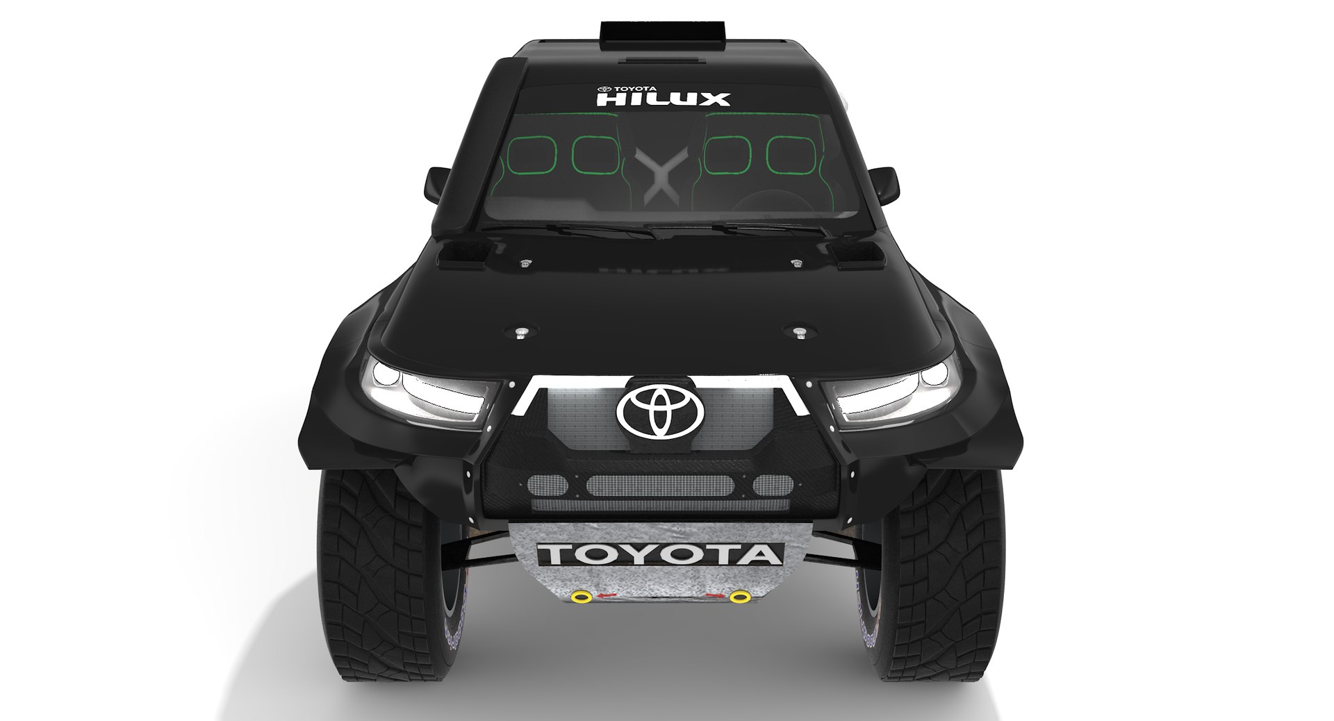 Toyota GR Hilux DKR model - TurboSquid 2013471