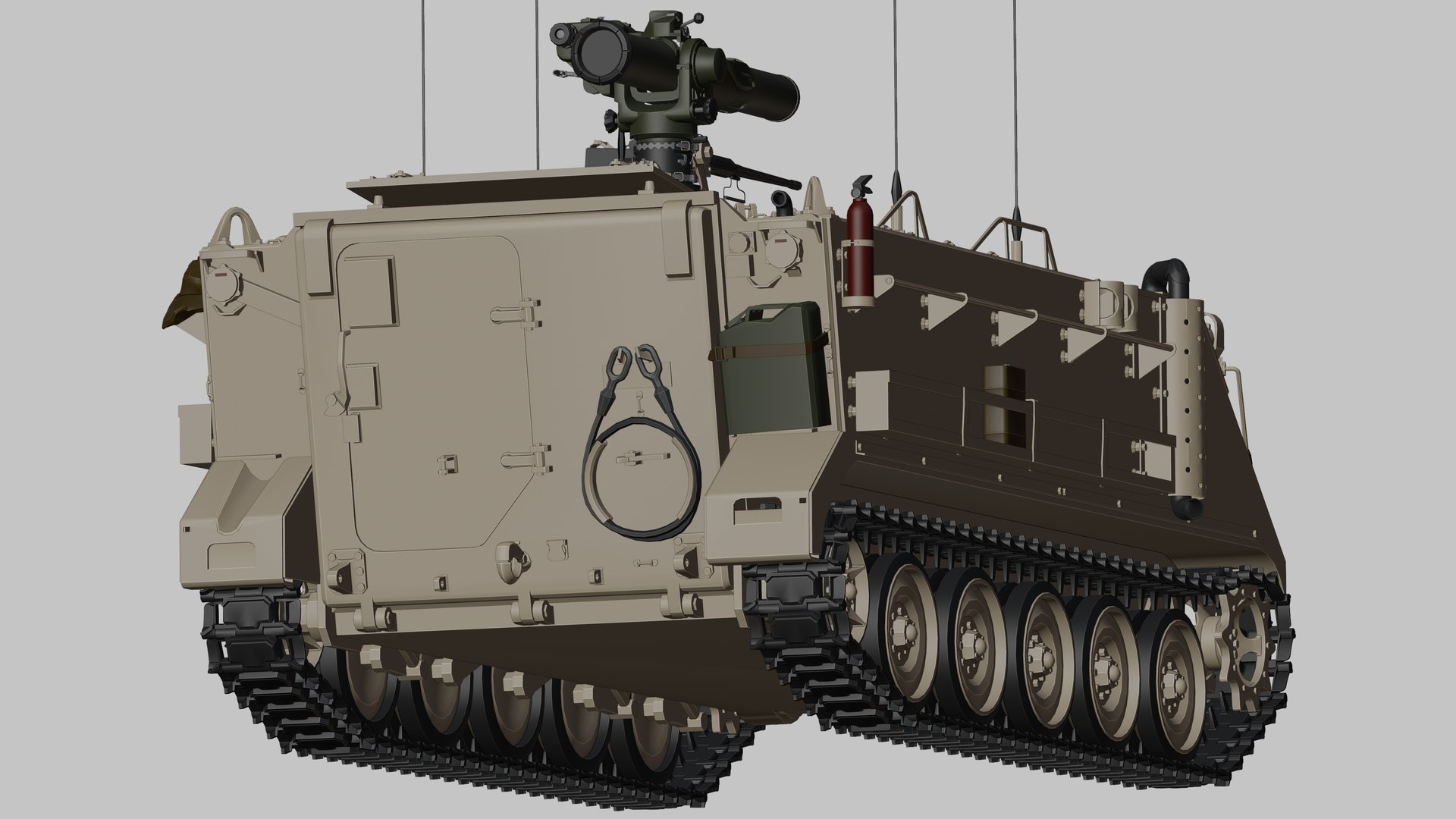 3D M113A1 TOW Giraf Model - TurboSquid 2332248