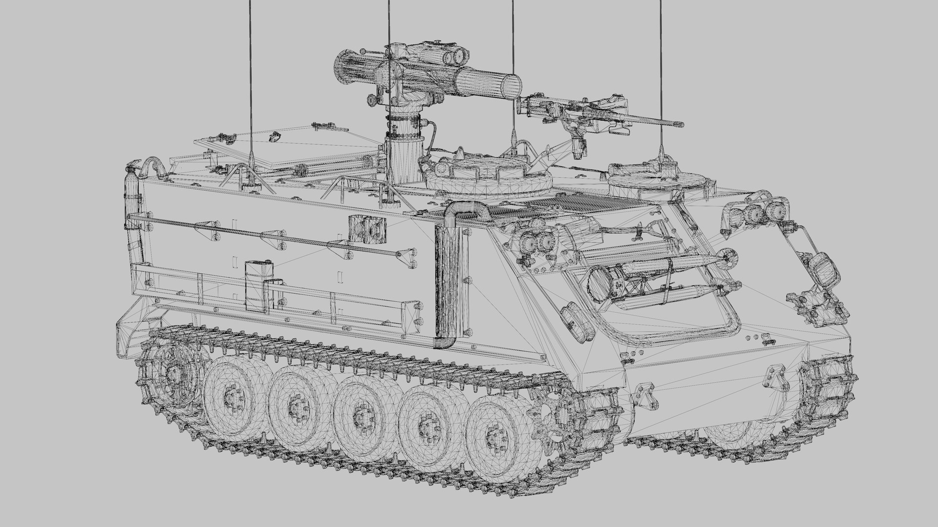 3D M113A1 TOW Giraf Model - TurboSquid 2332248