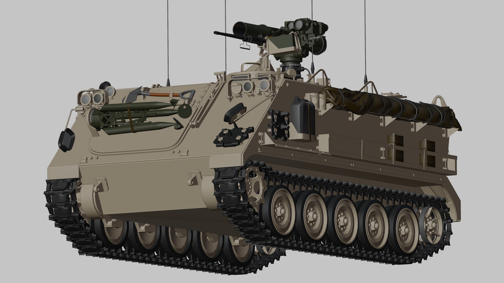 3D M113A1 TOW Giraf Model - TurboSquid 2332248