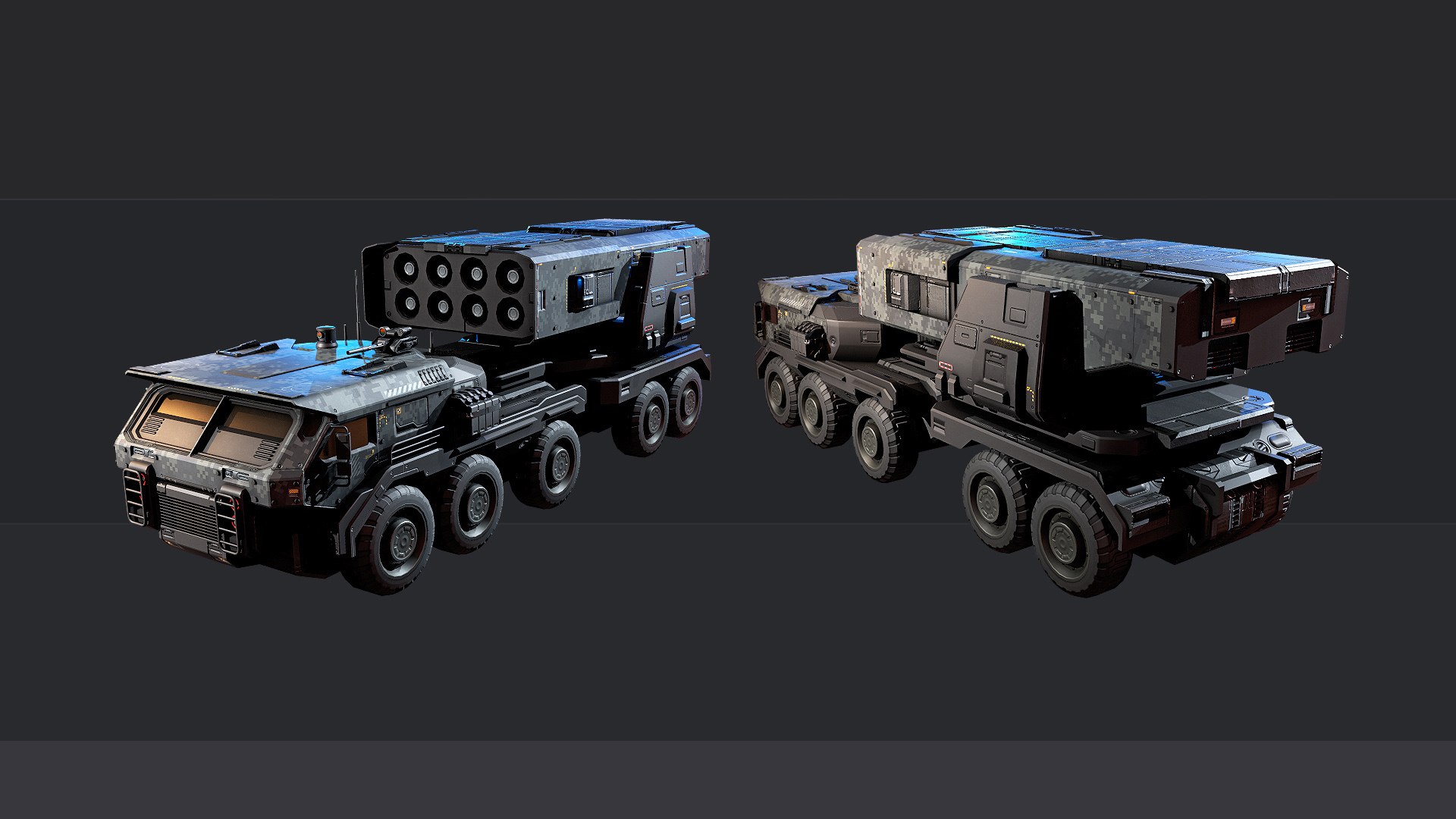 RTS 32 - Missiles Launcher 3D Model - TurboSquid 2238579