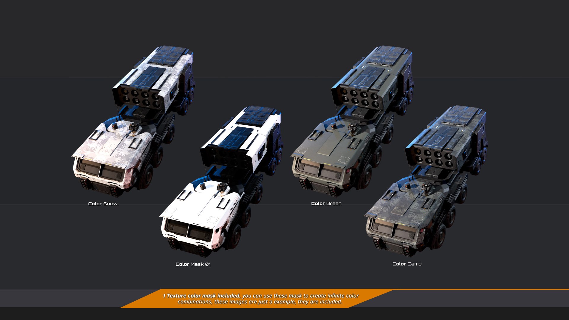 RTS 32 - Missiles Launcher 3D Model - TurboSquid 2238579